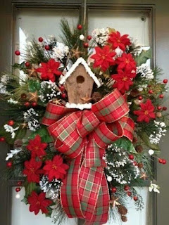 Aprende cómo decorar con moños navideños de listón ~ Belleza y Peinados