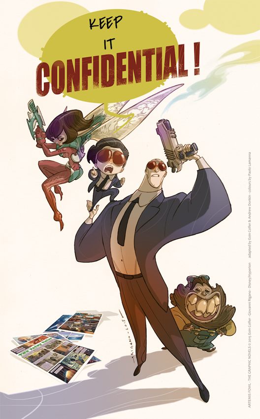 GIOVANNI RIGANO: ARTEMIS FOWL CONFIDENTIAL ANNIVERSARY