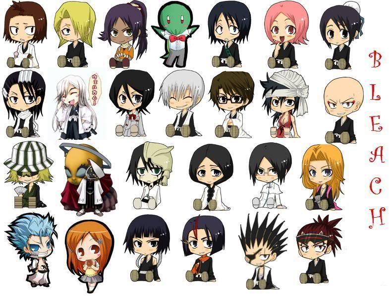 ICHIRUKI LOVE Y MÁS: BLEACH! Un mundo en pequeño (CHIBI)