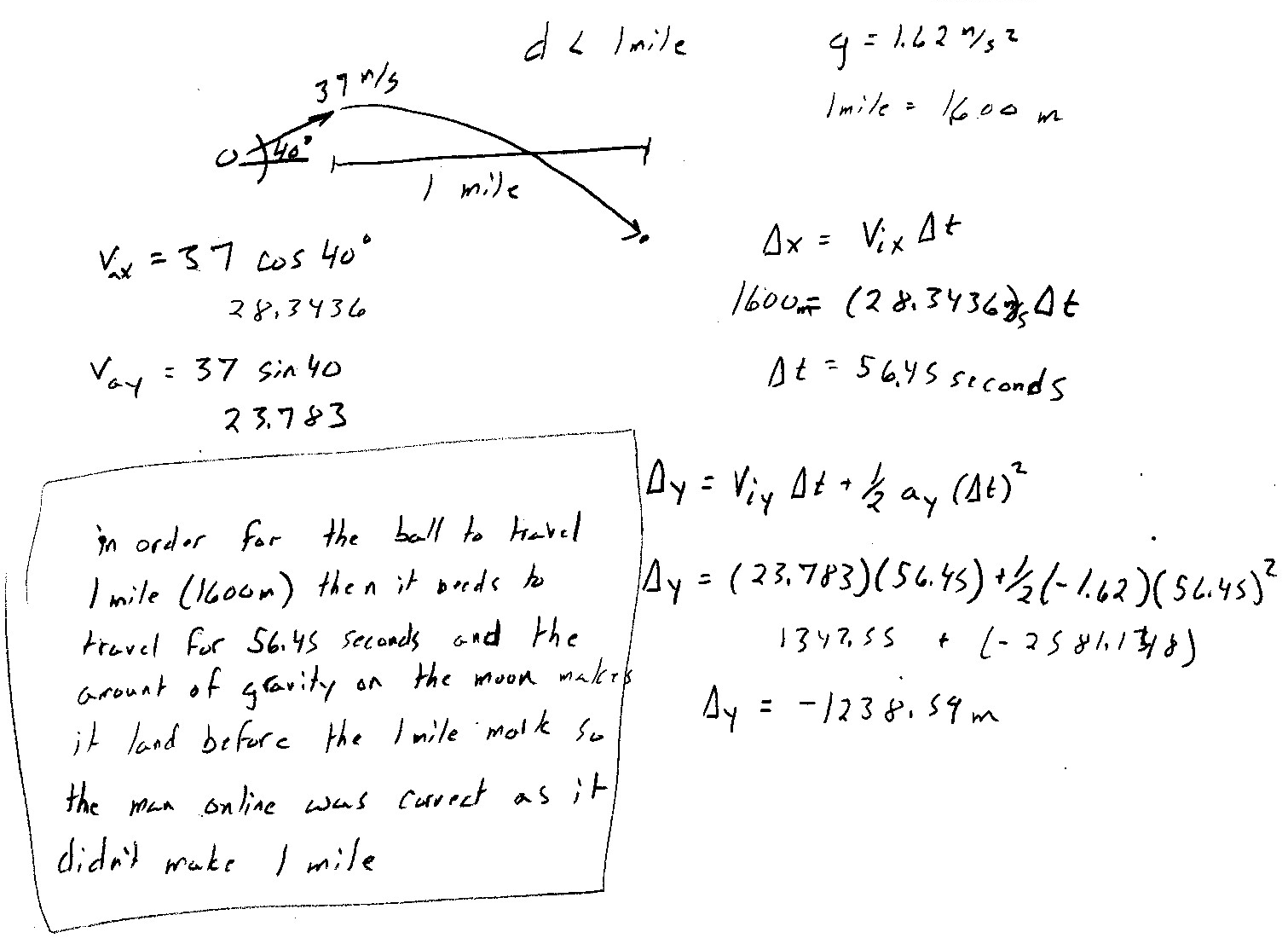P-dog's blog: boring but important: Physics midterm problem: Apollo 14 ...