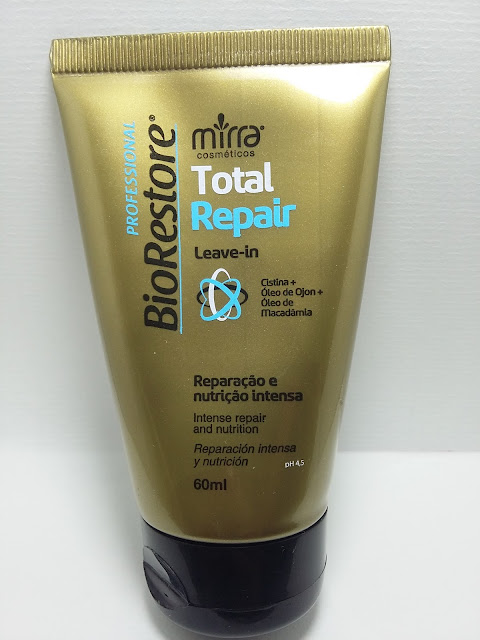 RESENHA - LEAVE-IN TOTAL REPAIR / MIRRA COSMÉTICOS - mika beauty