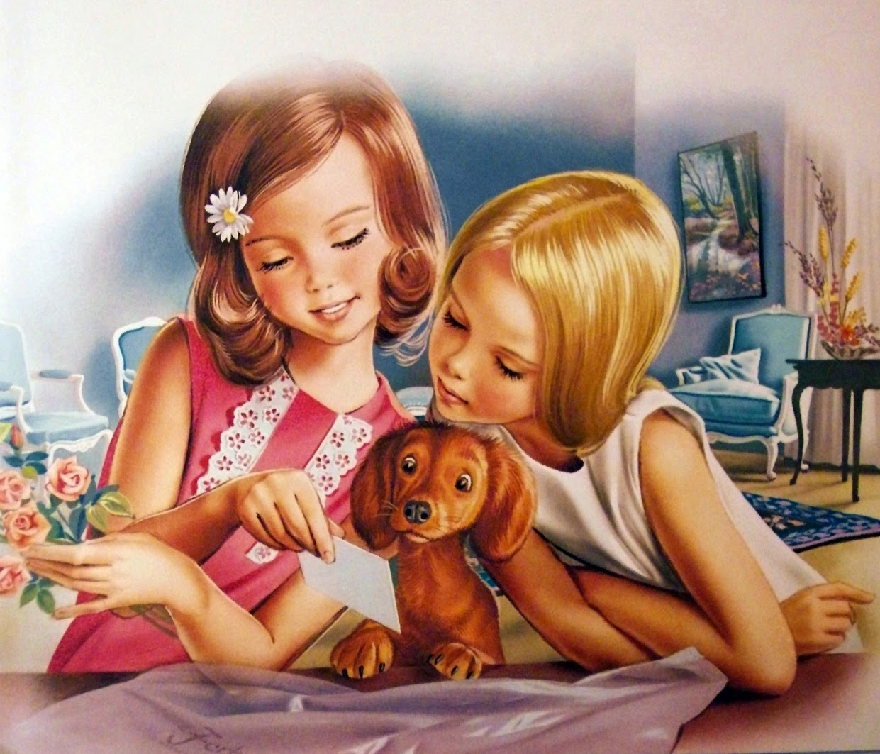 BlushingEyes: Drawings of Marcel Marlier known as Martine