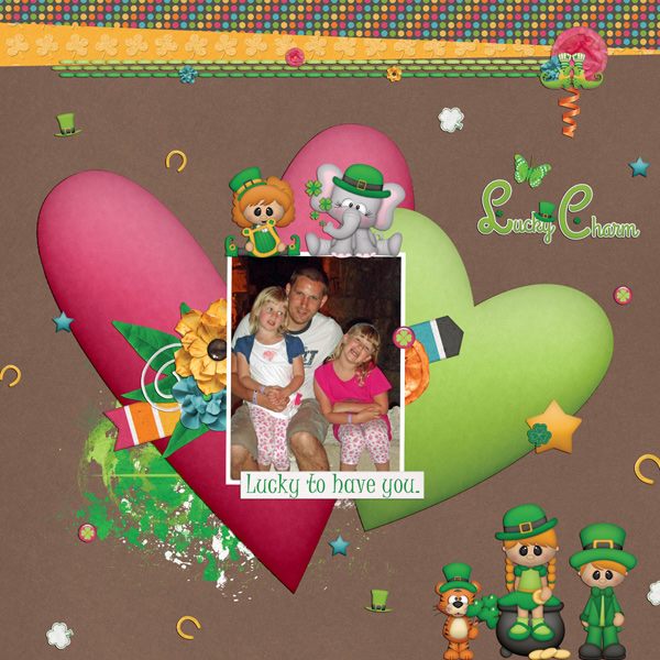 BoomersGirl Designs: "Lucky Charm" Digital Kit