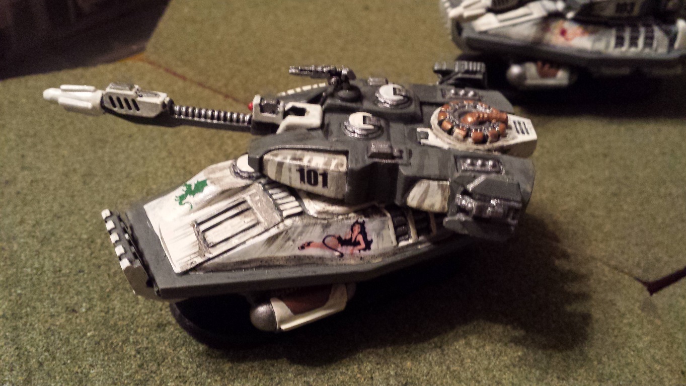 Painted Arc Fleet Armor by Mike Wikan