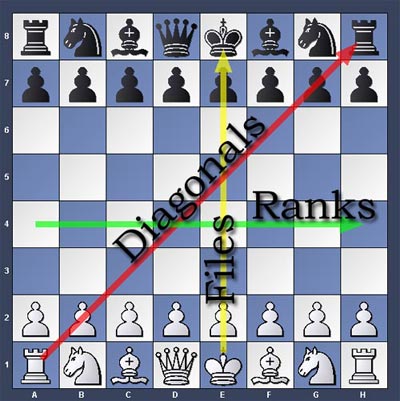 How to play chess: The Chess Board