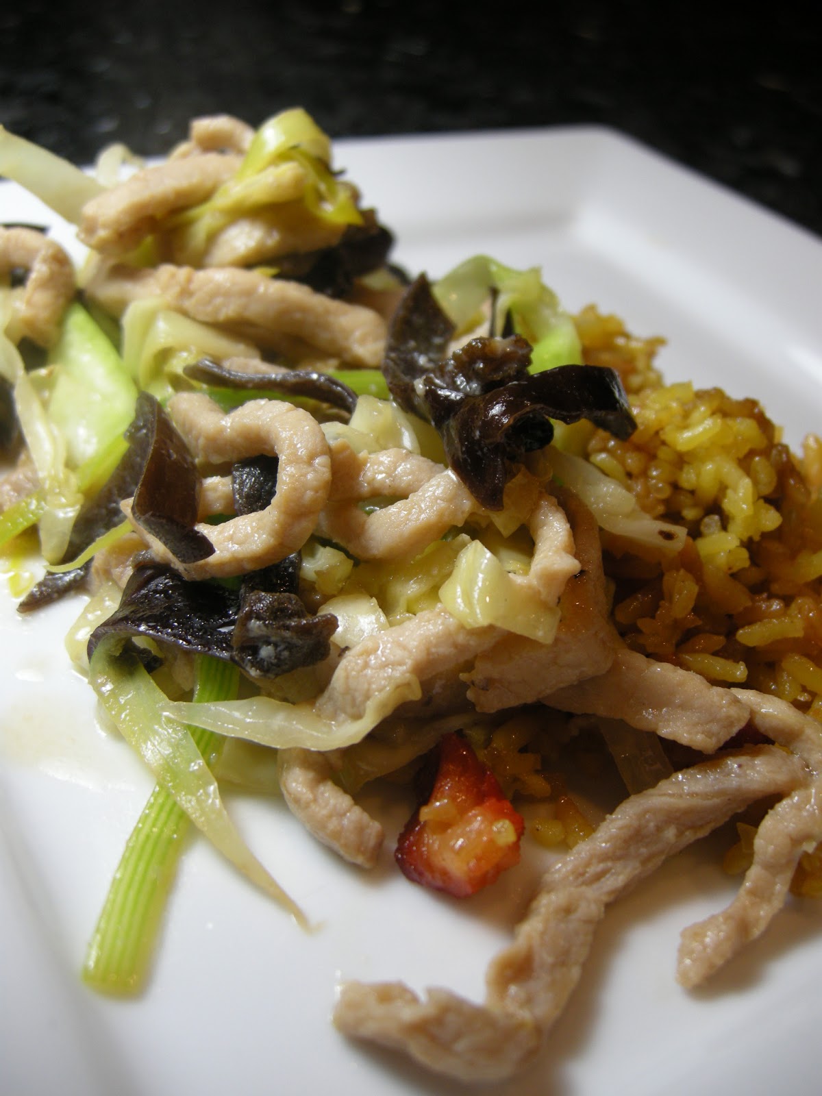 Kitchens Are Monkey Business: Mr. Hawthorne Stir Fries. Baicai Chao ...