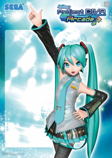 Anime Update Australia | AUA: Hatsune Miku's first Arcade Debut