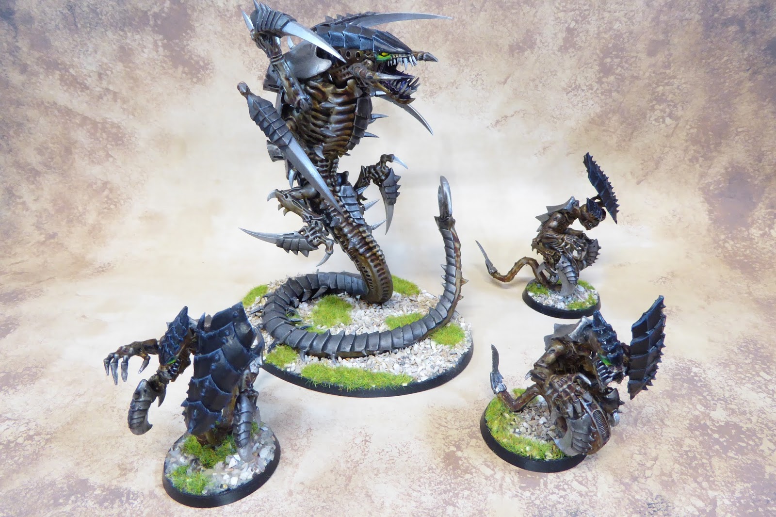 Old School Gaming: Tyranid Tyrant Guard Brood: TO-DONE!