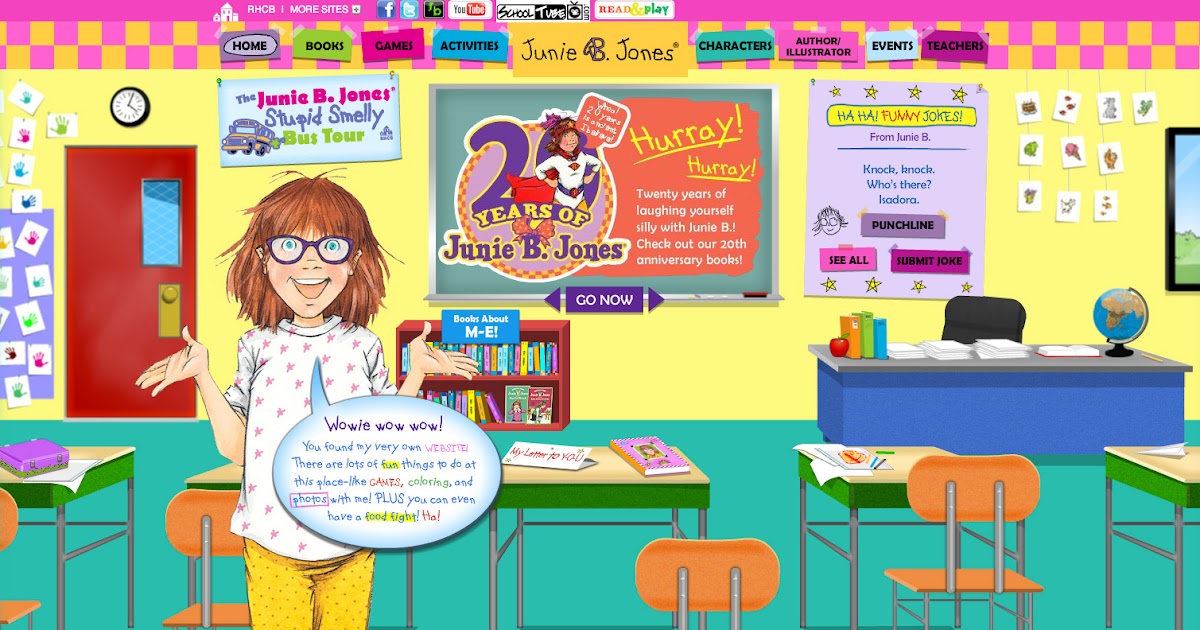 Inspired by Savannah: Unveiling the Brand New Junie B. Jones Website