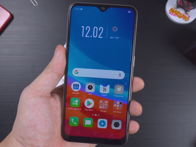 Unboxing Oppo A7 Warna EMAS BERKILAU Garansi Resmi Indonesia, Ada Apa ...