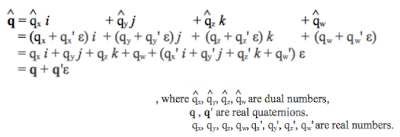 Simon's Tech Blog: Dual Quaternion