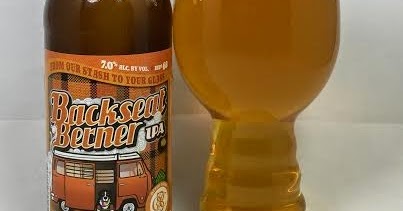Threw Red Butter's Beer Reviews: Otter Creek Backseat Berner IPA