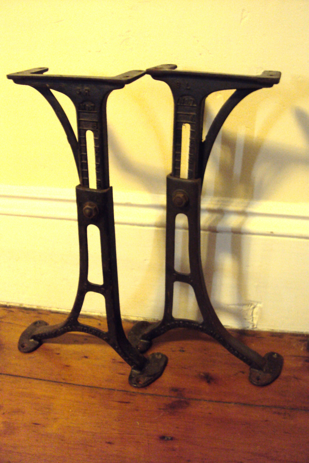 Management Chair: DESIGN IDEA: DIY Console Table with Machine Table Legs