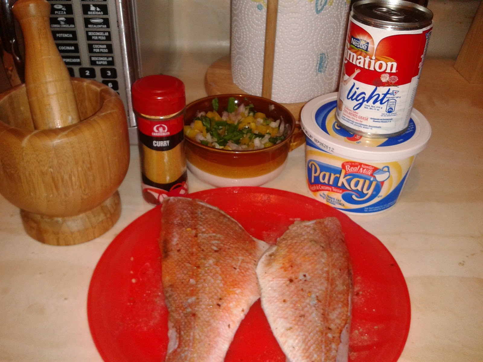 Súbele el Fuego!: Filete de Chillo a la Crema