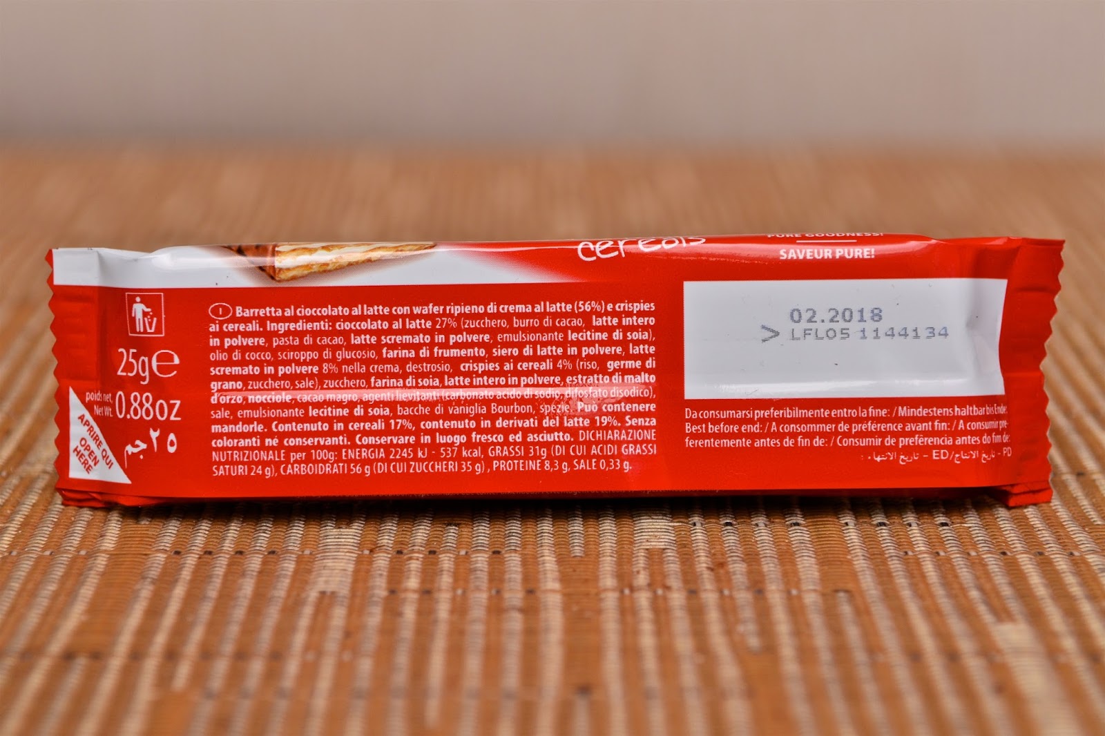 Choco & Milk Cereals (100g) par Loacker