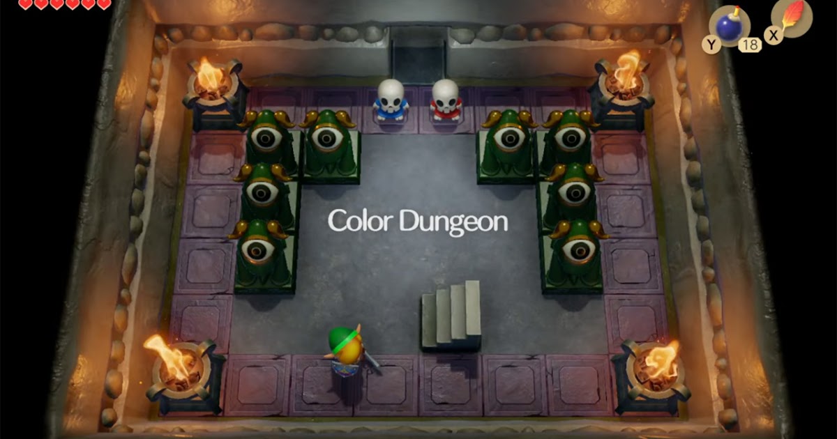 Hyrule Blog - The Zelda Blog: Link's Awakening Remake: Color Dungeon ...