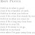 The Anne Frank Prison Project: Poem Hopi Prayer
