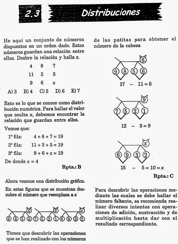 edublogceci: Distribuciones Numericas - Ejercicios Resueltos