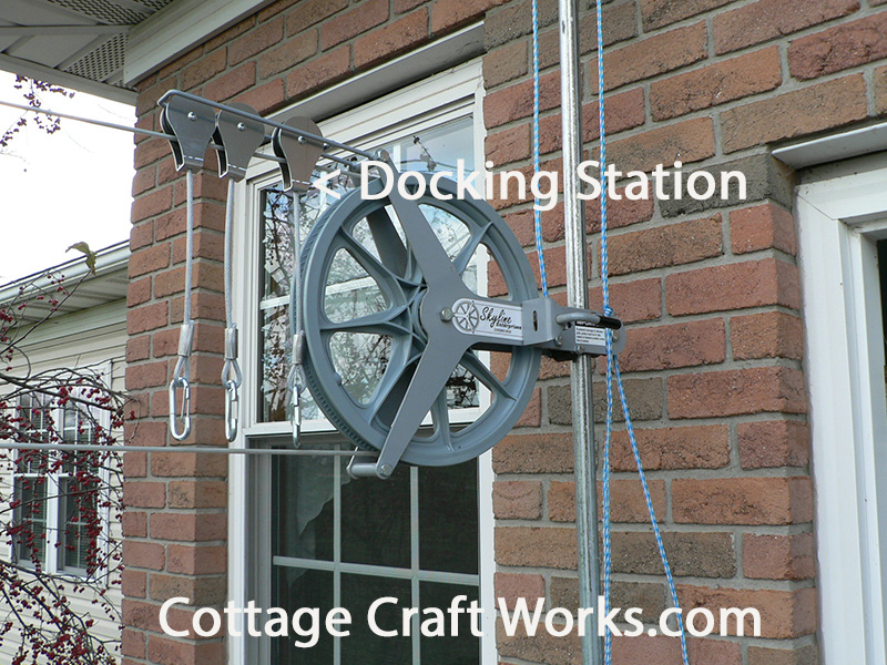 Amish Compact Wash Line-Clothesline Pulley Kit