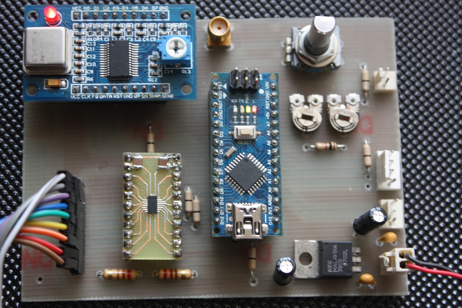 Homebrew Radio JA2NKD: Arduino DDS Controller with TFT LCD