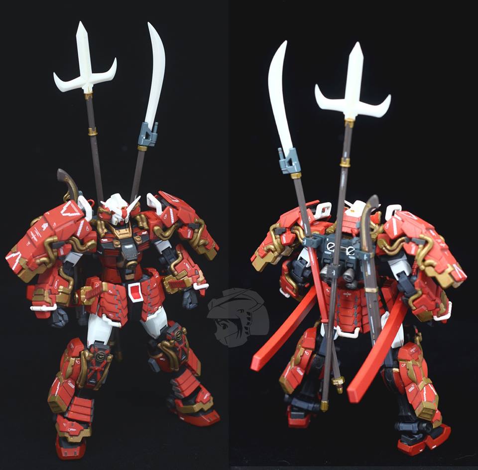 Custom Build: 1/144 Shin Musha Gundam