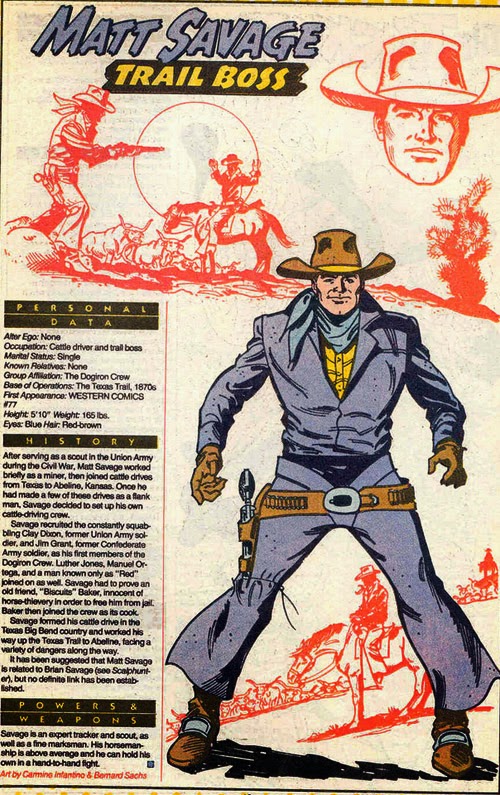 Who's Trail Boss Matt Savage?