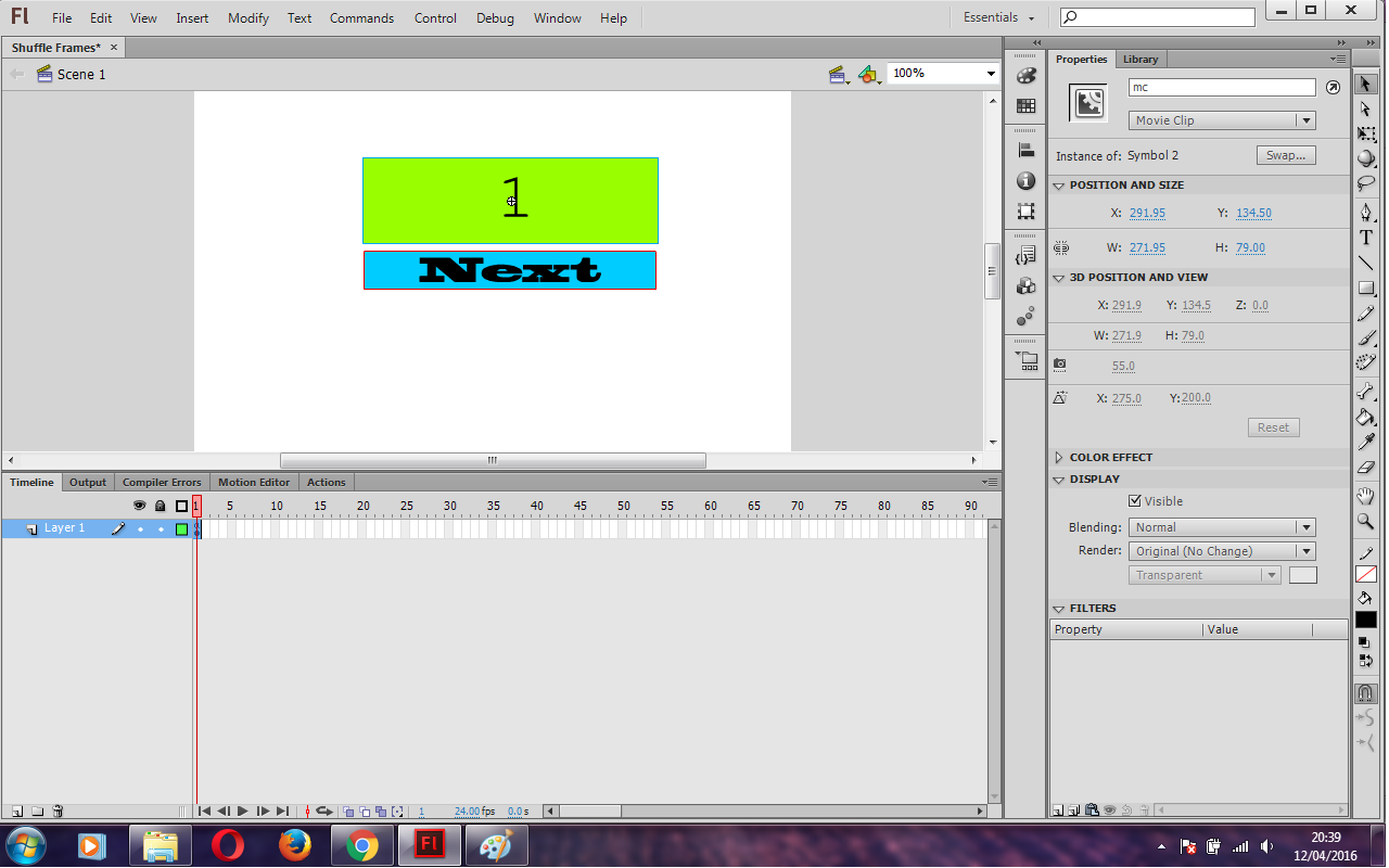 RANDOM FUNCTION IN AS2 AS3 - Flash College