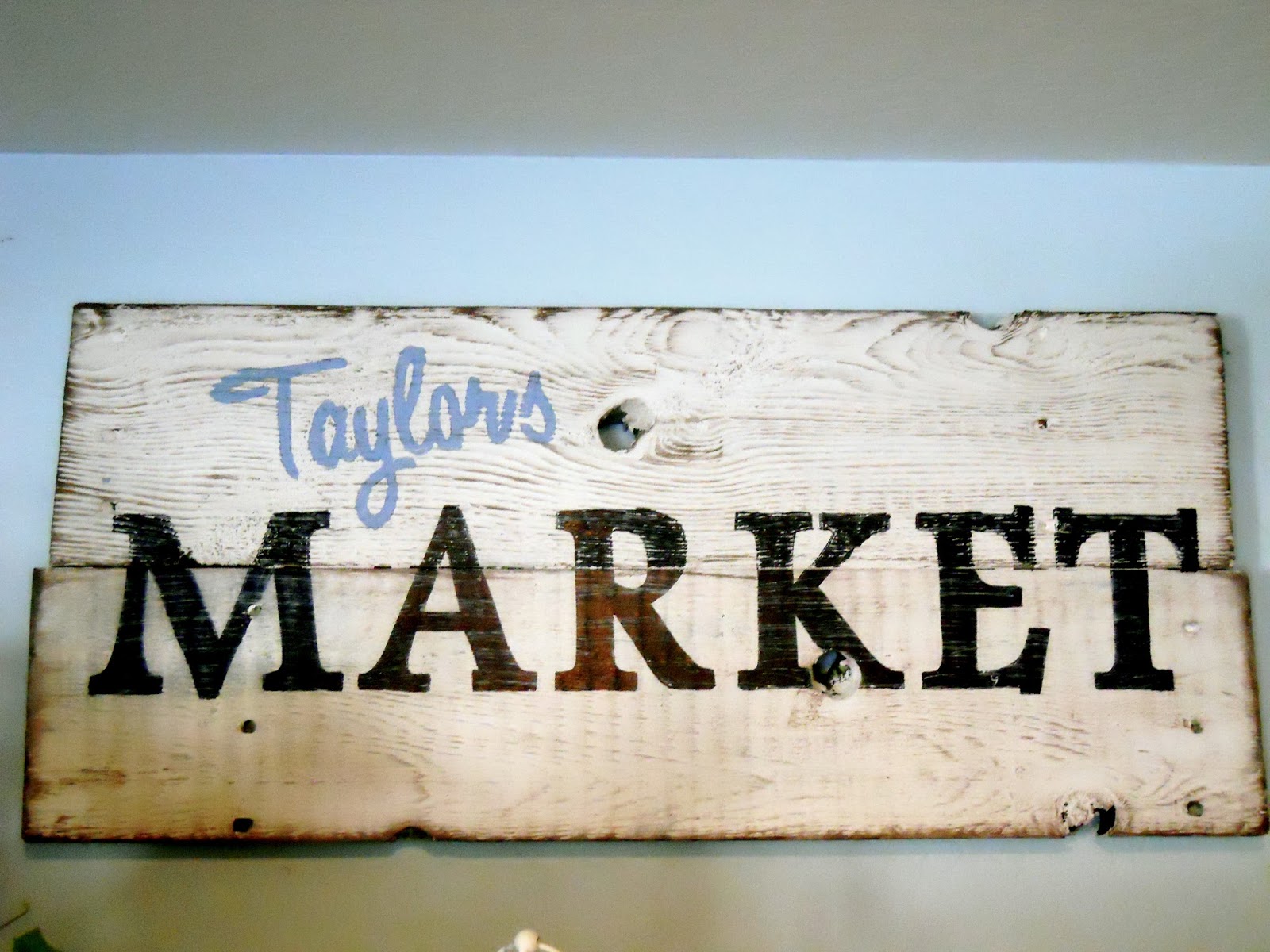 Pallet Signs Kitchen at Glenna Keitt blog