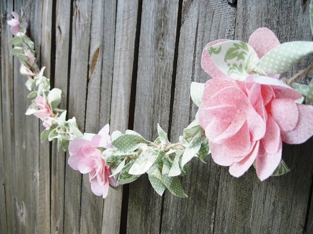 Gorgeous Garlands Beautiful Buntings Over 25 great DIY's - The Cottage ...