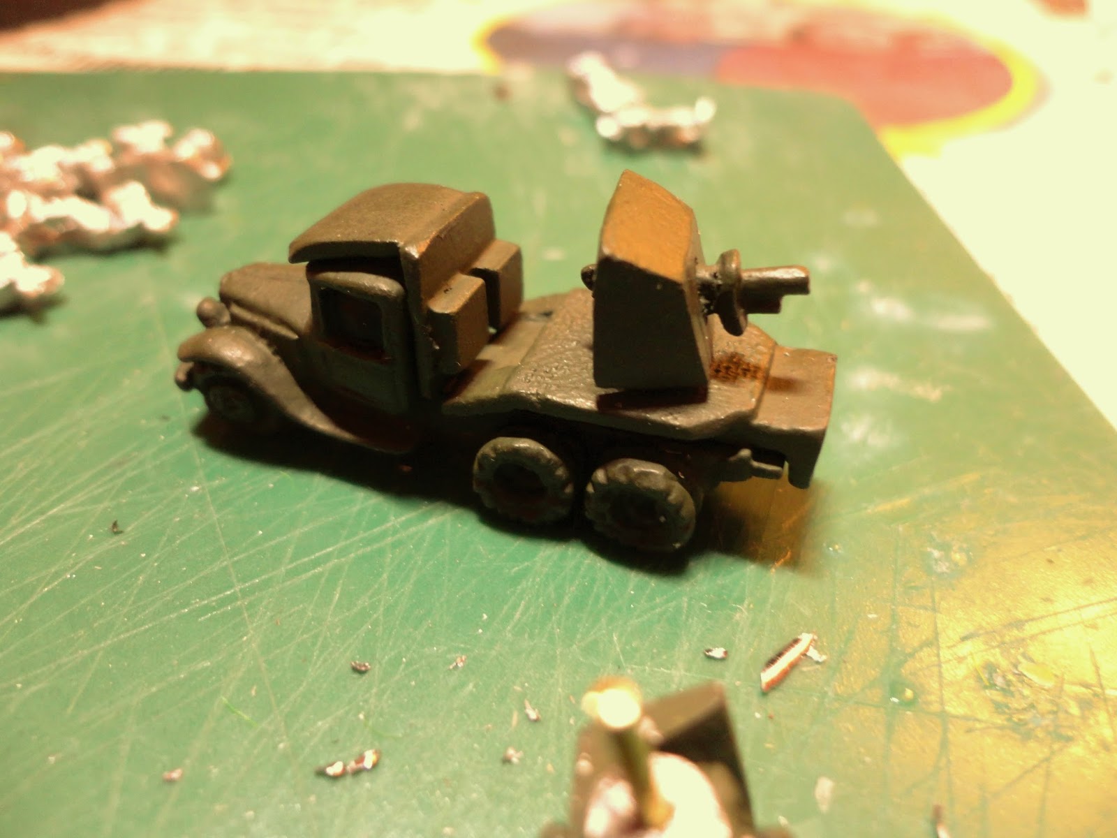 10/ 12mm WW2 and 6mm Napoleonic gaming: Russian SU-12 75mm SPG