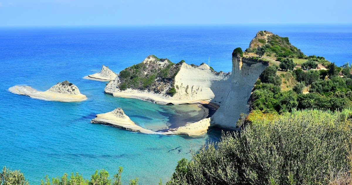 NAJPIĘKNIEJSZE WIDOKOWE PLAŻE NA KORFU, CZYLI AKRA DRASTIS I LOGGAS ...
