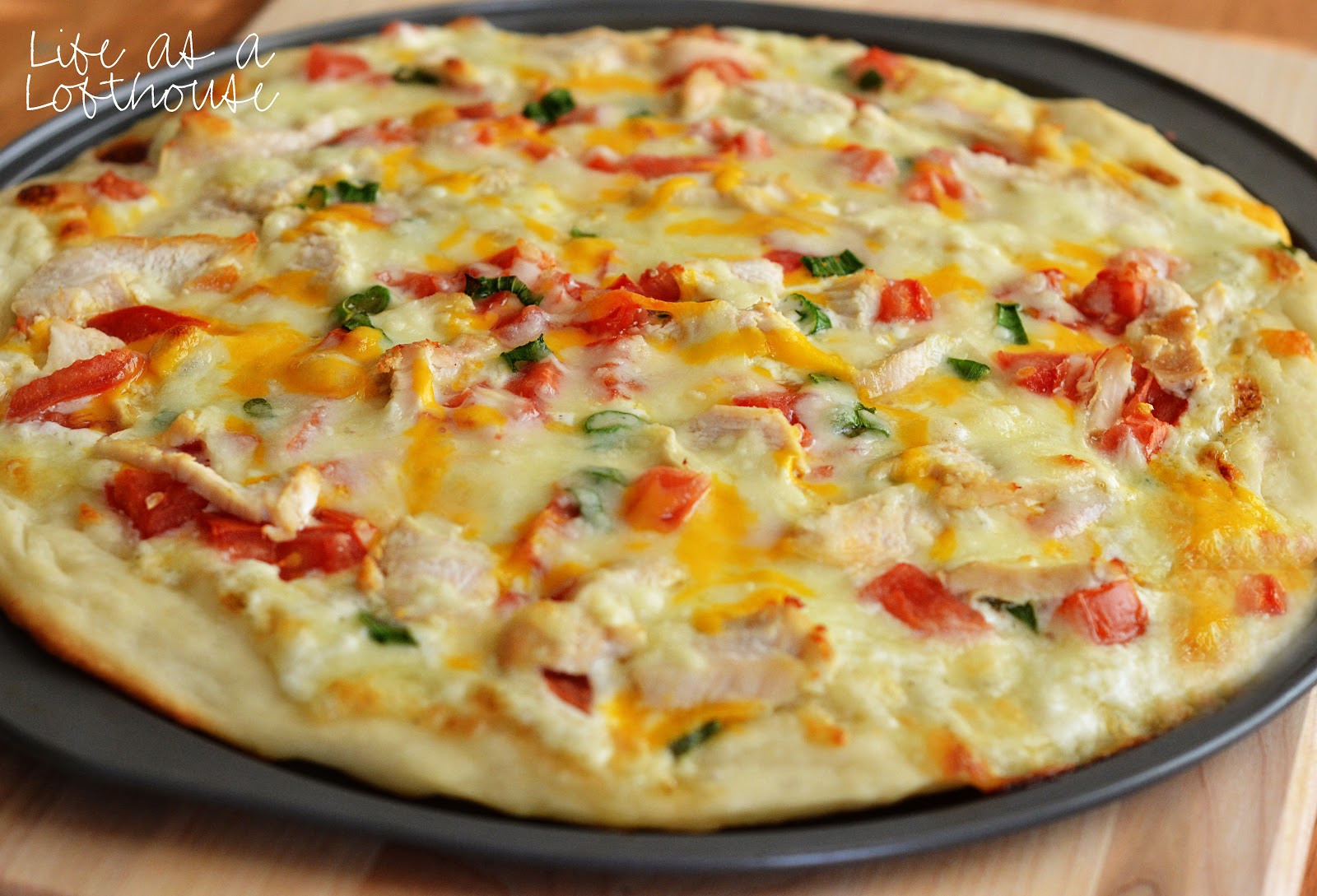 Chicken Ranch Pizza