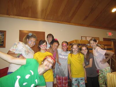 The Big Texas Hill Family: Girls church camp