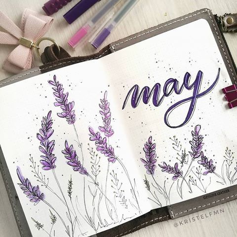 BULLET JOURNAL: 10 Capas de Maio para você se inspirar - BLOG ALINE RIBEIRO