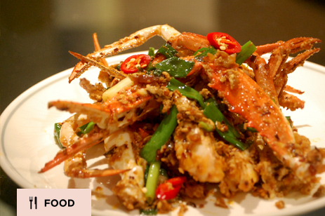 Fat Pom Pom: Luke Nguyen's Sate Crabs.
