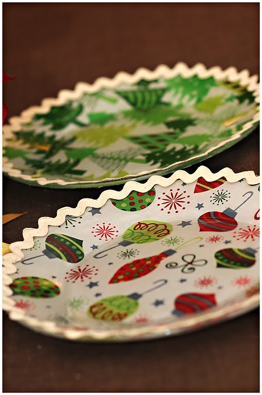 Jen and Dave By the Bay: Holiday Plates