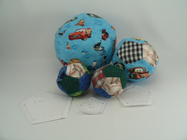 Rebecca Kelley sews: Soft Toy Ball pattern