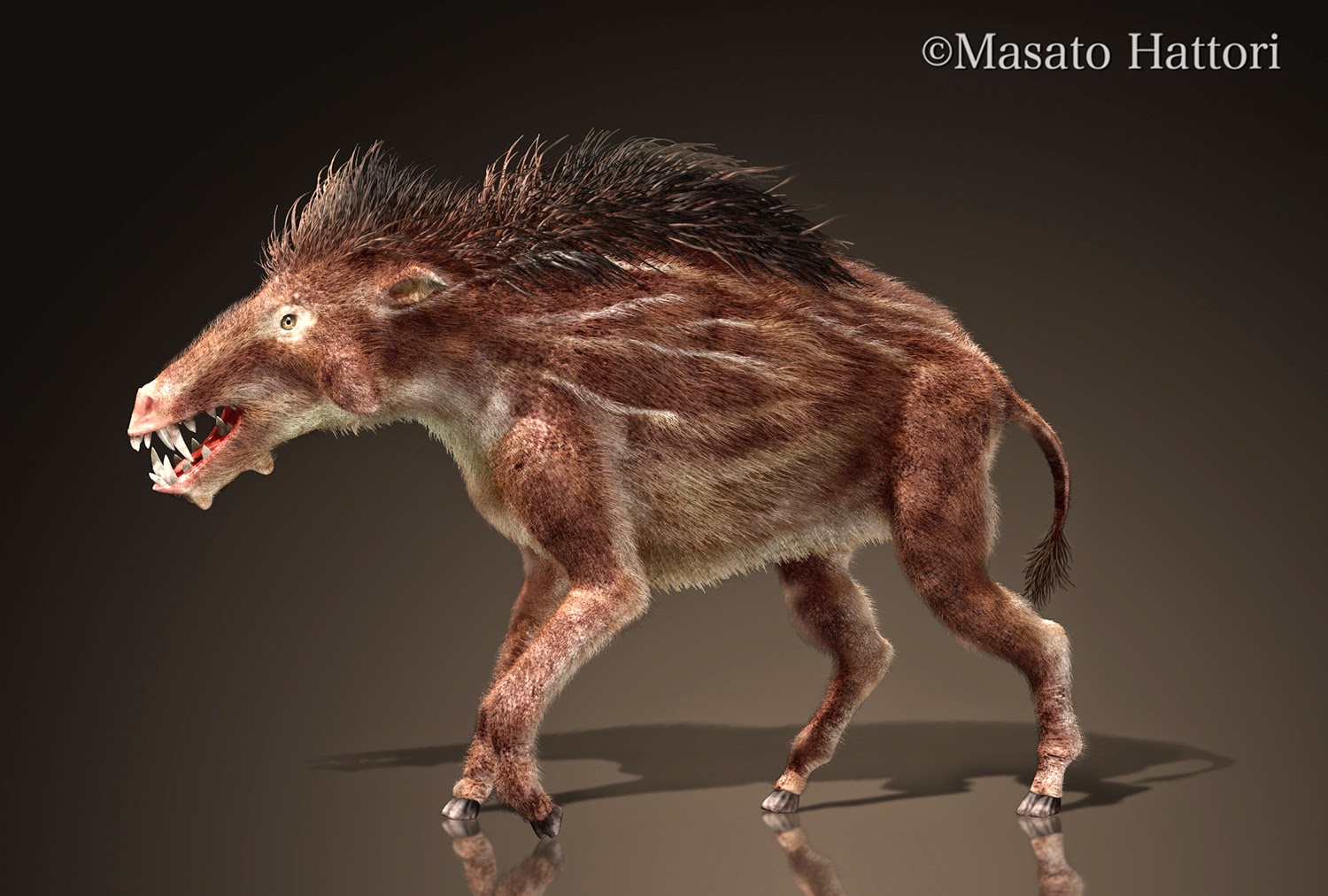 Roebeast's Magical House of Sunshine: Forge of Ice Entelodont "Skull Pig"