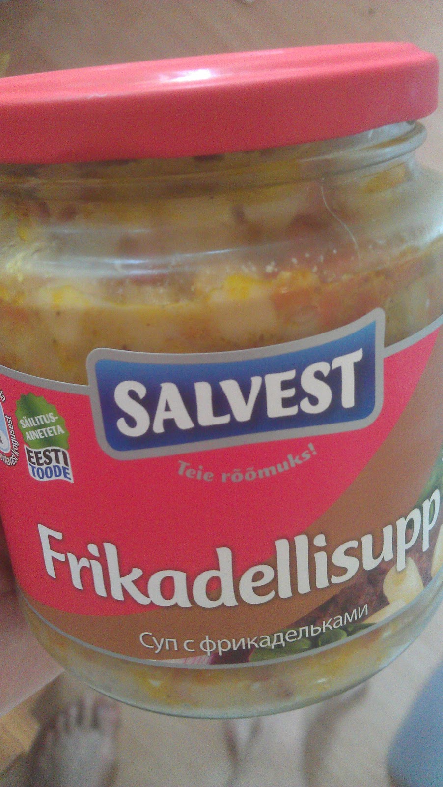 Purgisupp on investeering: Salvesti Frikadellisupp