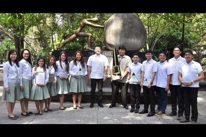 Angeles University Foundation Students: AUF CBA winners