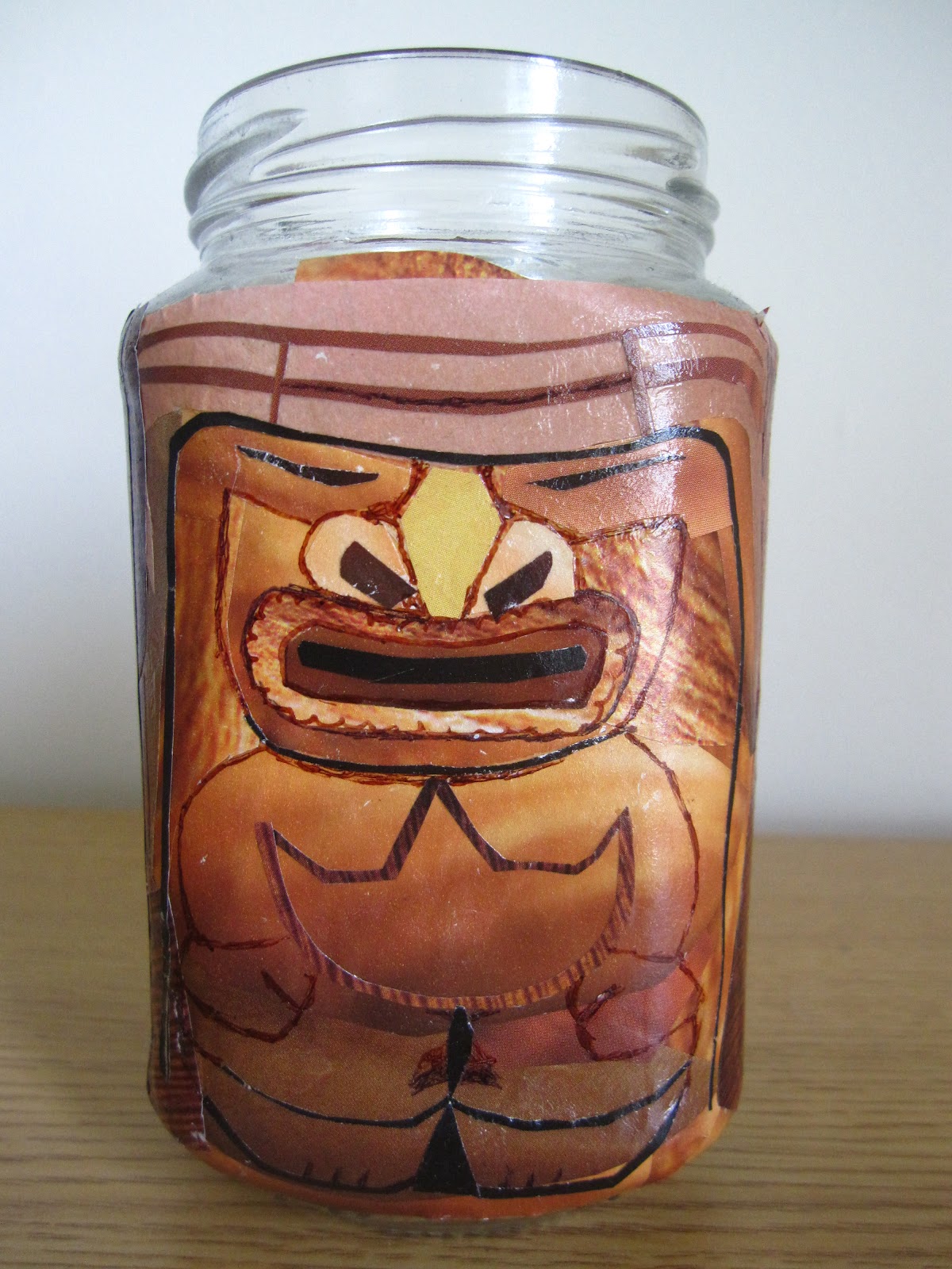 Henry Don't Bite Her: DIY tiki man mug