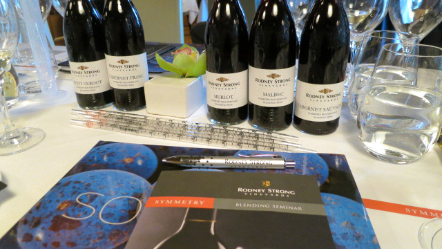 Rodney Strong Blending Seminar with Winemaker Rick Sayre
