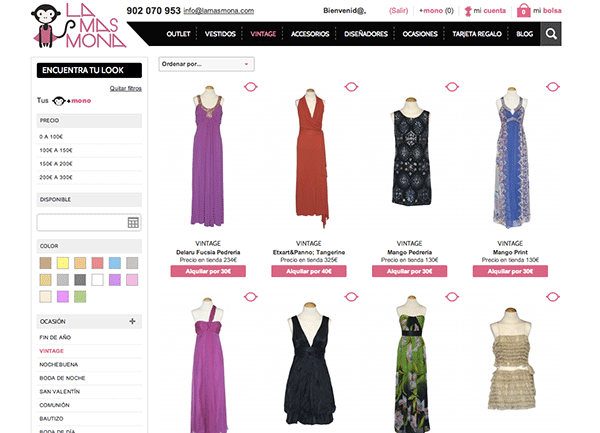 Con tacones y de boda: La más mona