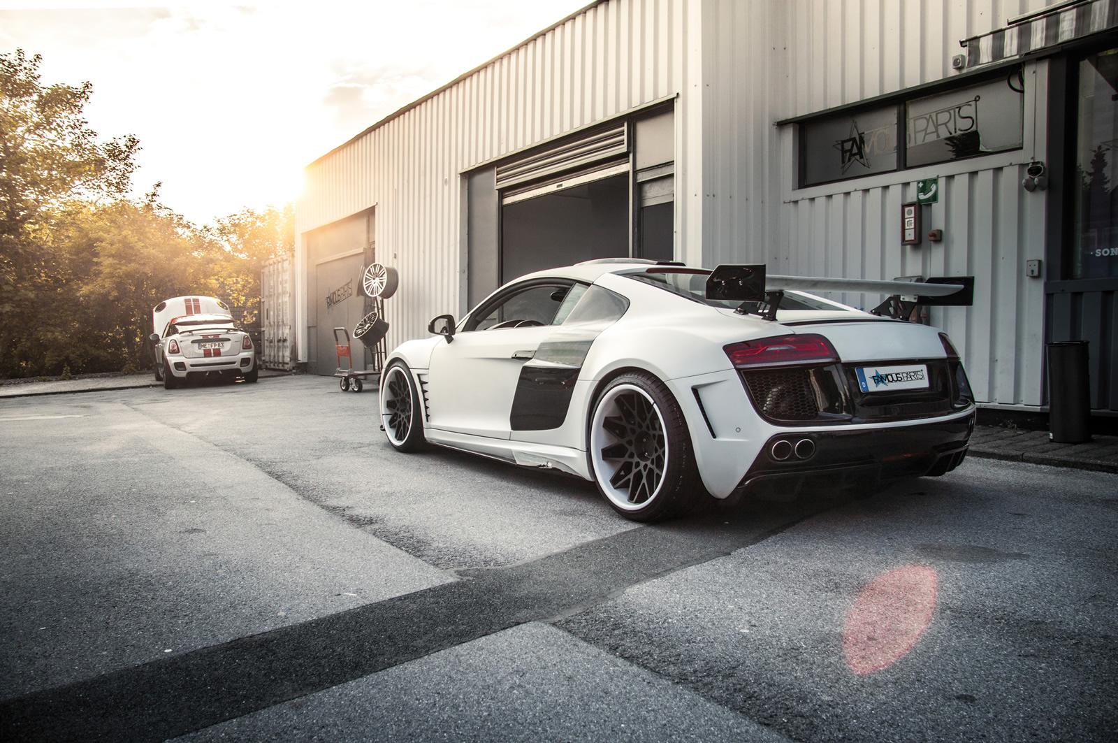 The Audi R8 Gets a Custom Widebody Kit from Prior Design ~ GreenStylo