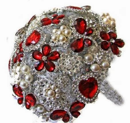 Kay's Flower School & Brooch Bouquet Training : Make your own Crystal ...