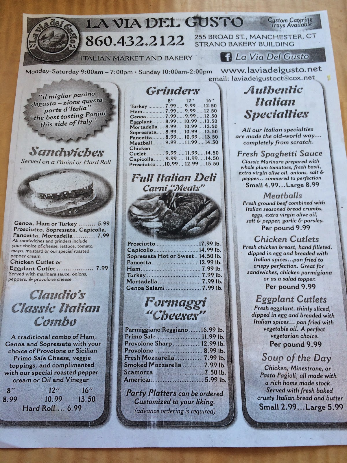 A Couple in the Kitchen: Taste of Manchester: La Via Del Gusto