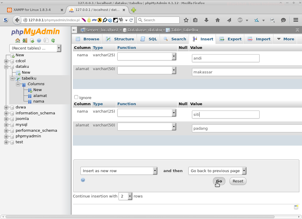 Master of SQLi: Berkenalan Dengan phpMyAdmin dan SQL
