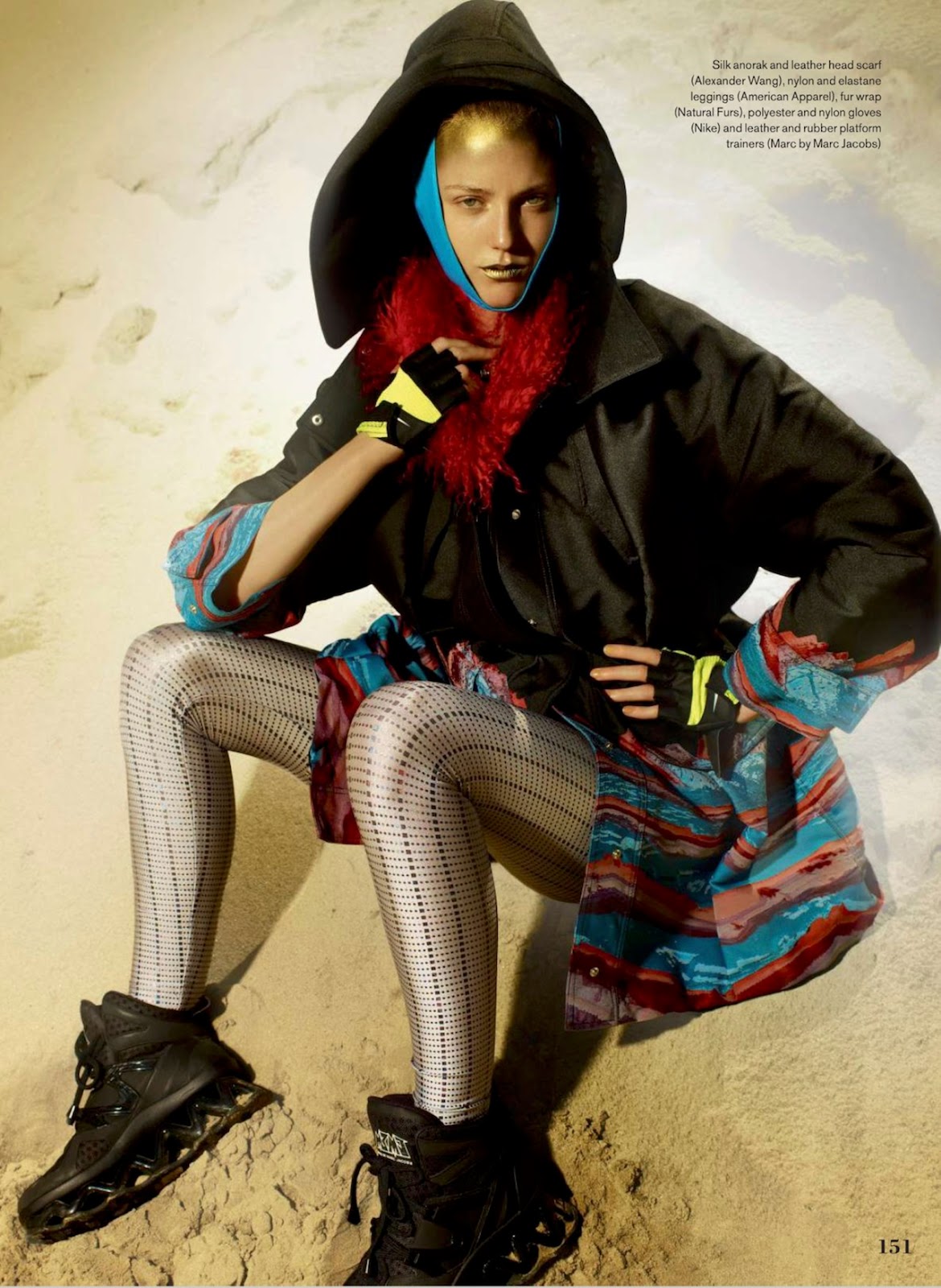 future perfect: sam rayner by leda & st. jacques for elle canada ...