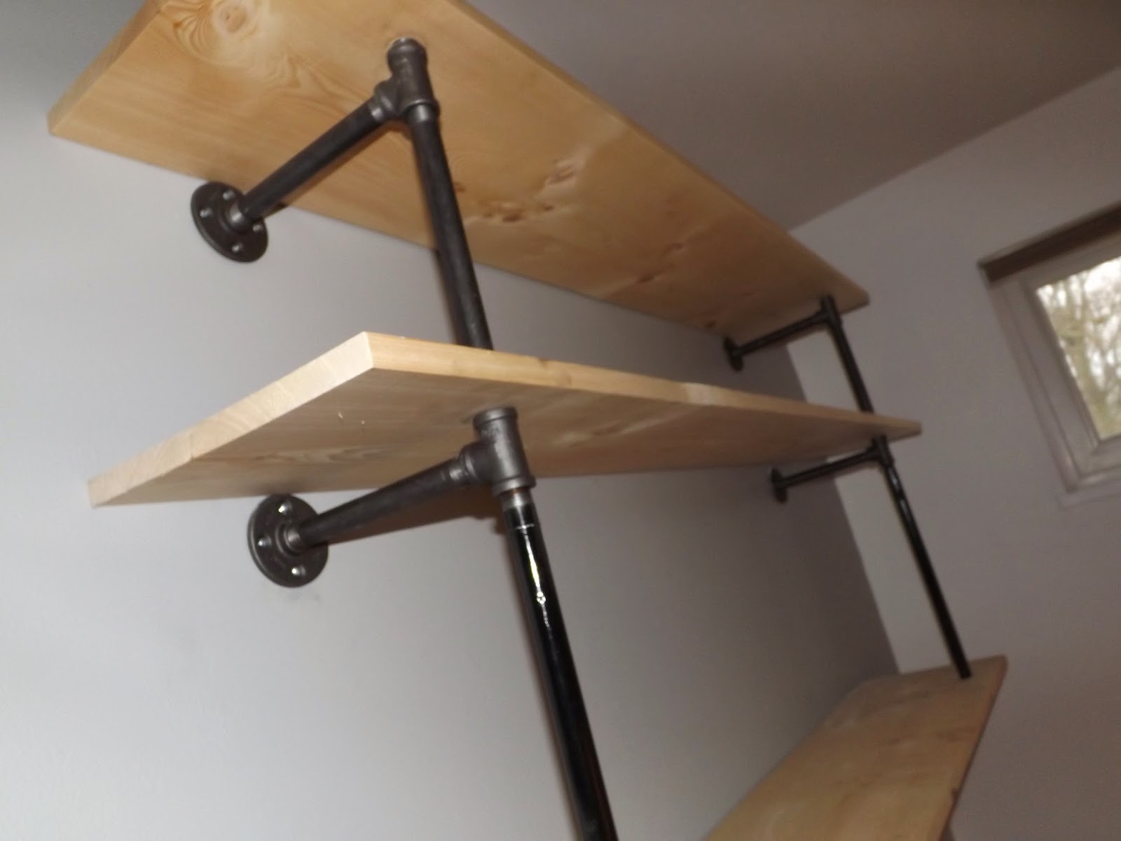 Joy’s Pipe Shelves: DIY How-To