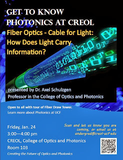 Florida Photonics Cluster: Get to Know Photonics at UCF: Fiber Optics